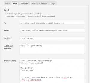 Using Special Mail Tags to improve your Contact Form 7 emails - CF7 ...